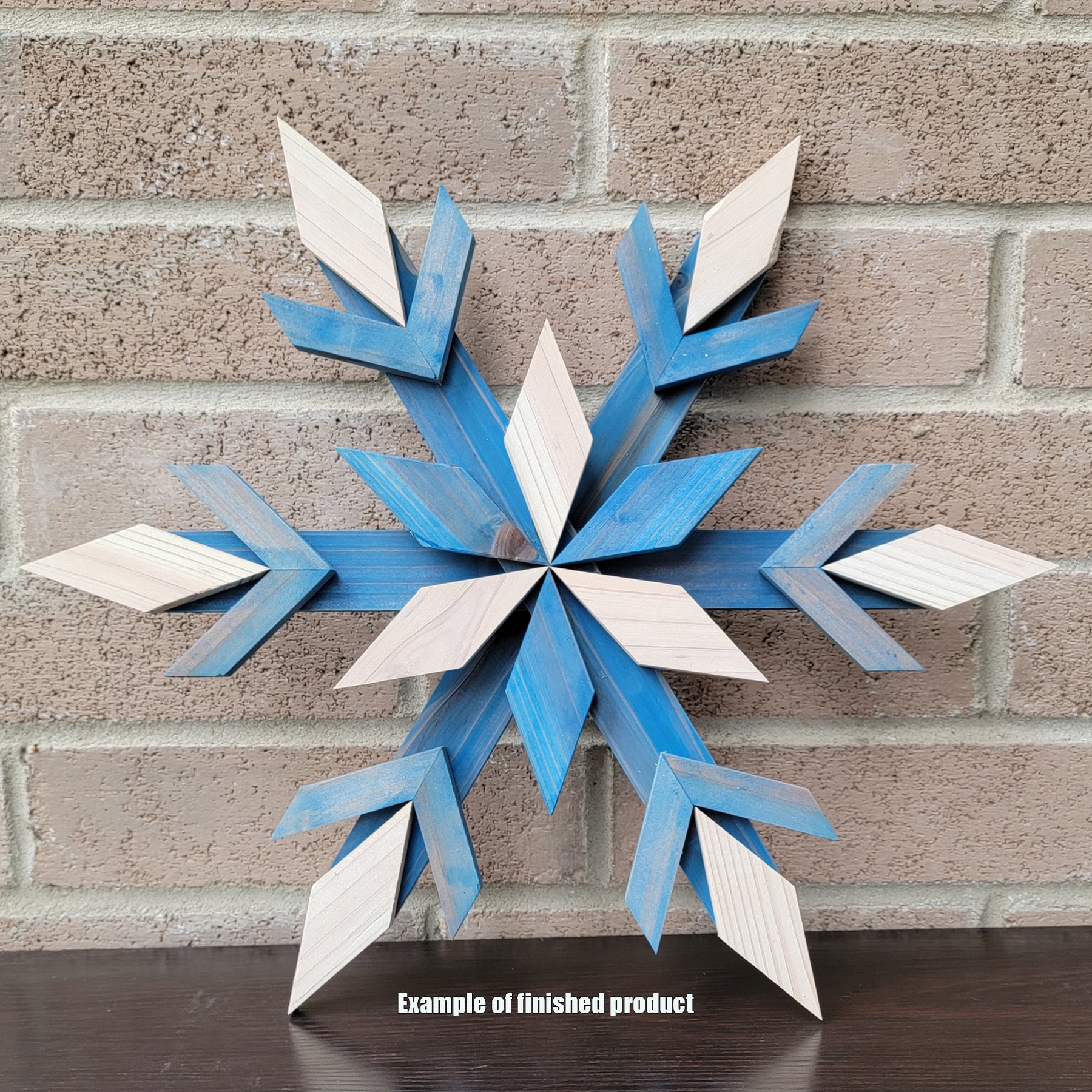 Cedar Snowflake DIY Kit - 14 inch – MillionAyres Handmade